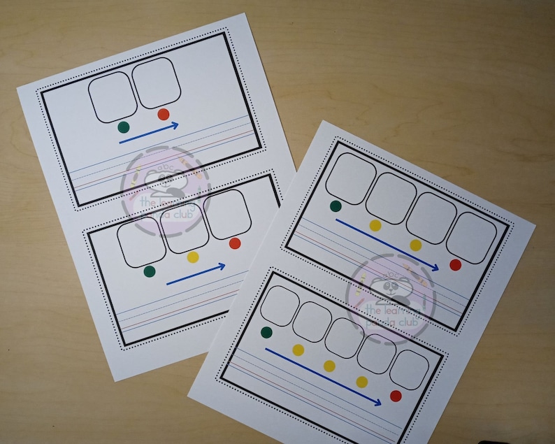 Orthographic Mapping Printable-blends and Digraphs for Kindergarten ...