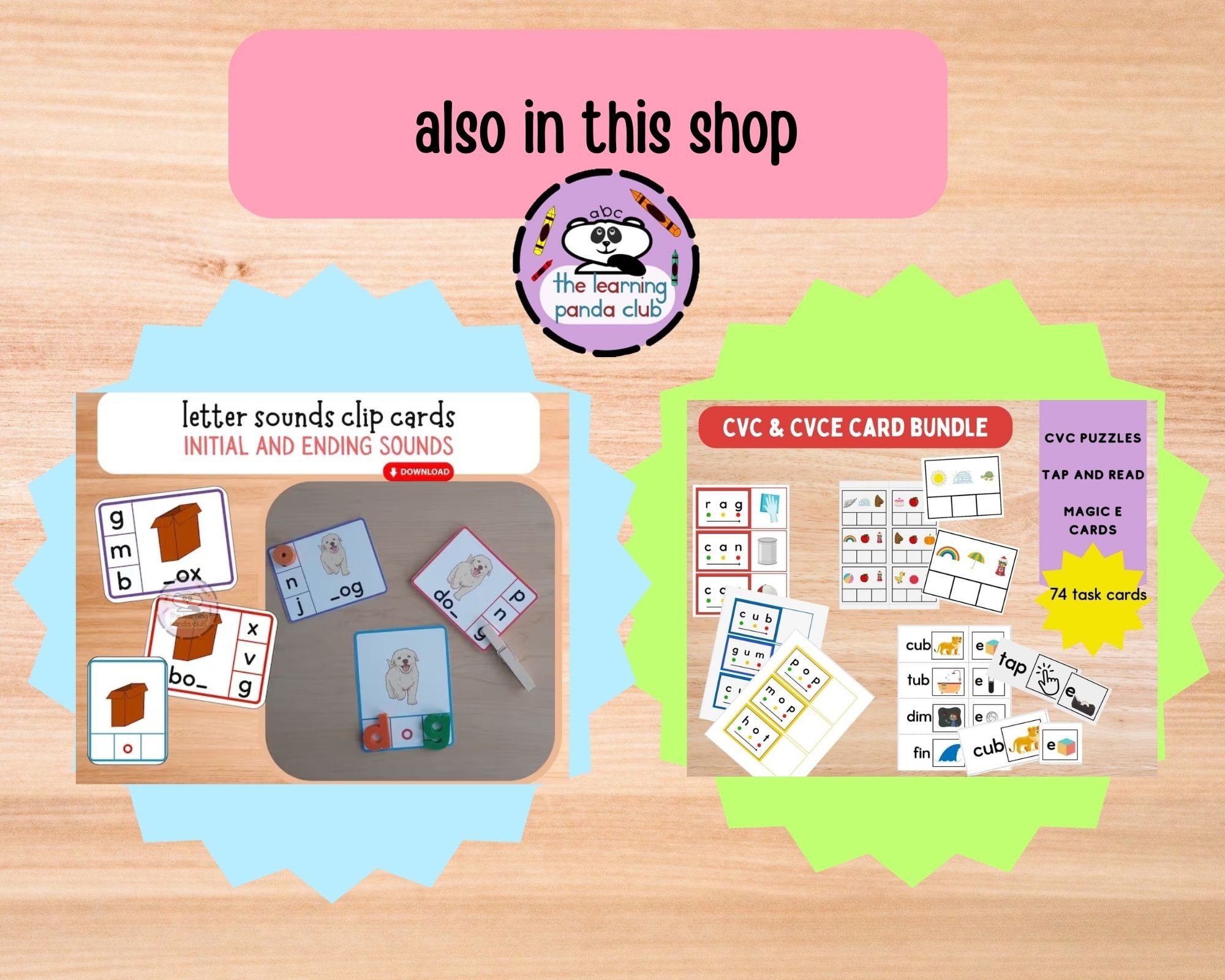 CVC Word Mats Printable Tap, Blend, Read, Write and Match Activity ...