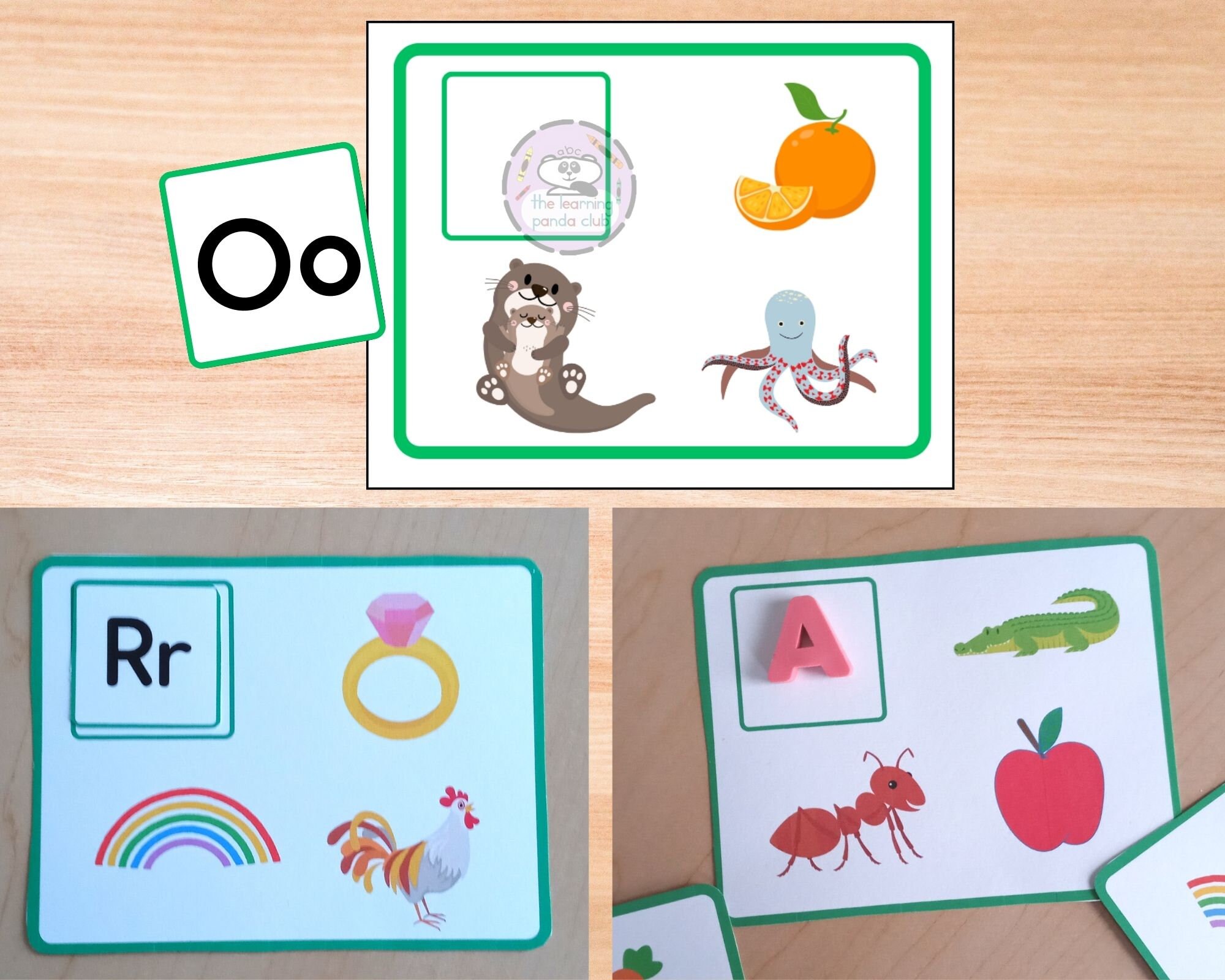 Beginning Letter Sound and Matching Cards Printable- for Preschool and ...