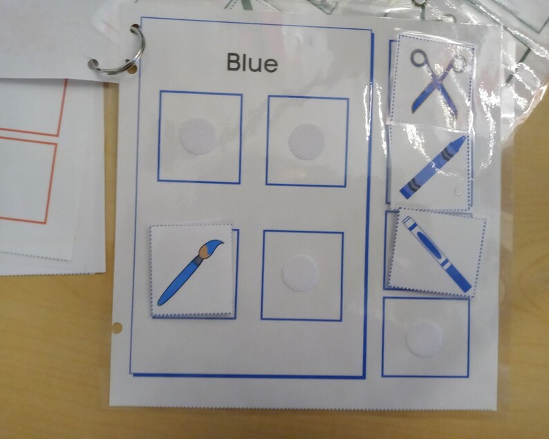 Printable Color Matching Activity for Toddlers, Preschool, and ...