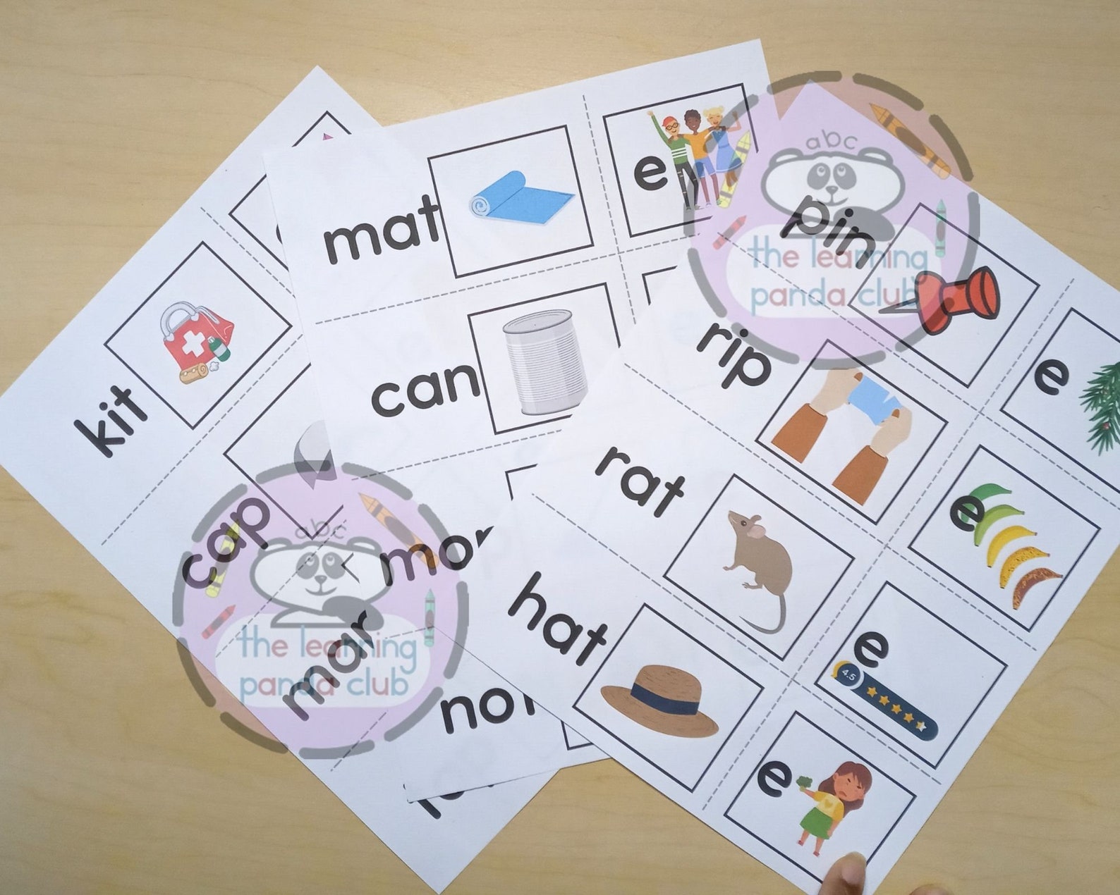 Long and Short Vowel Sounds- Printable Phonics Cards for Kindergarten ...