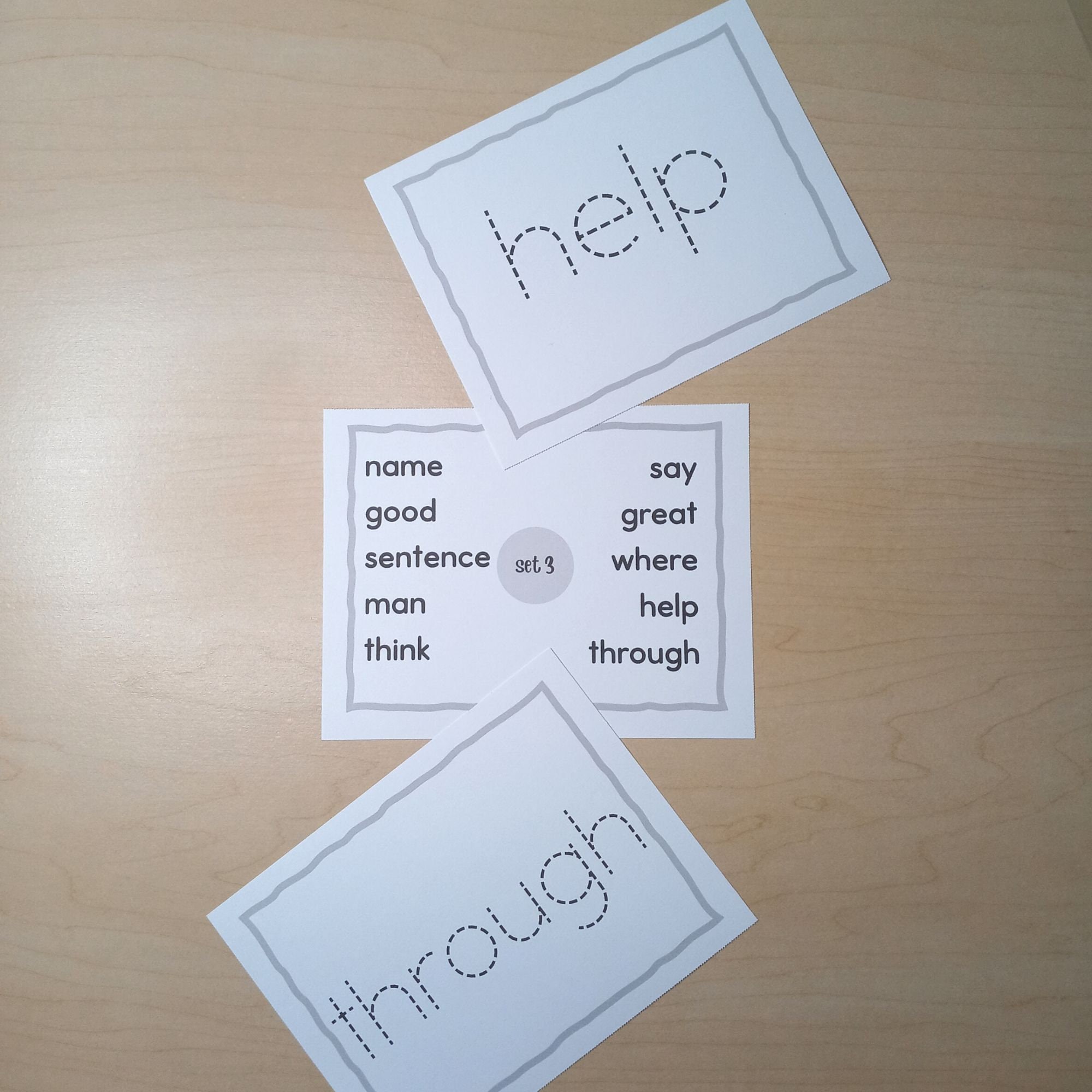 Fry's 101-200 Printable Tracing Sight Word Cards-kindergarten and 1st ...