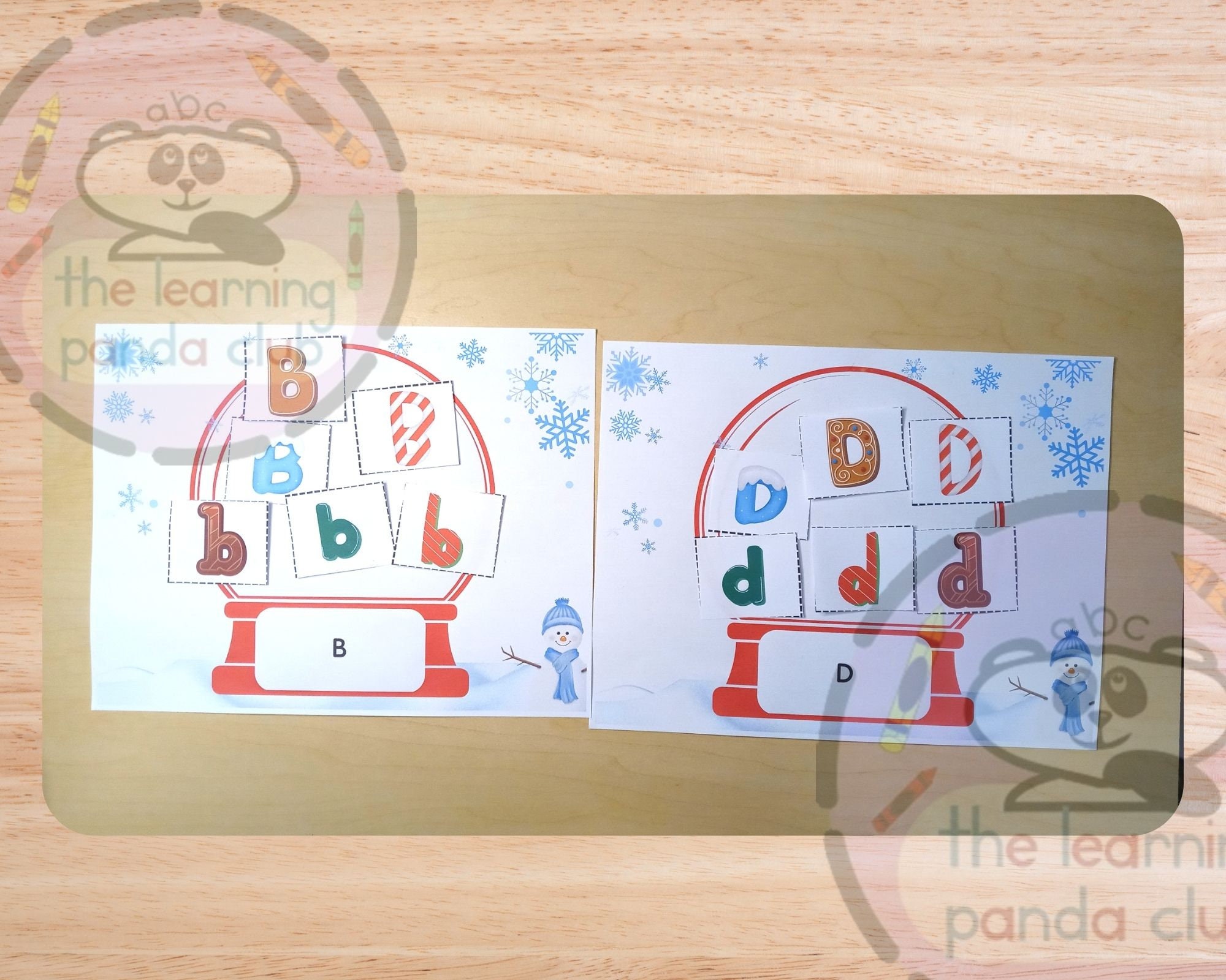 Preschool and Kindergarten Letter D and B Sorting Activity- Dyslexic ...