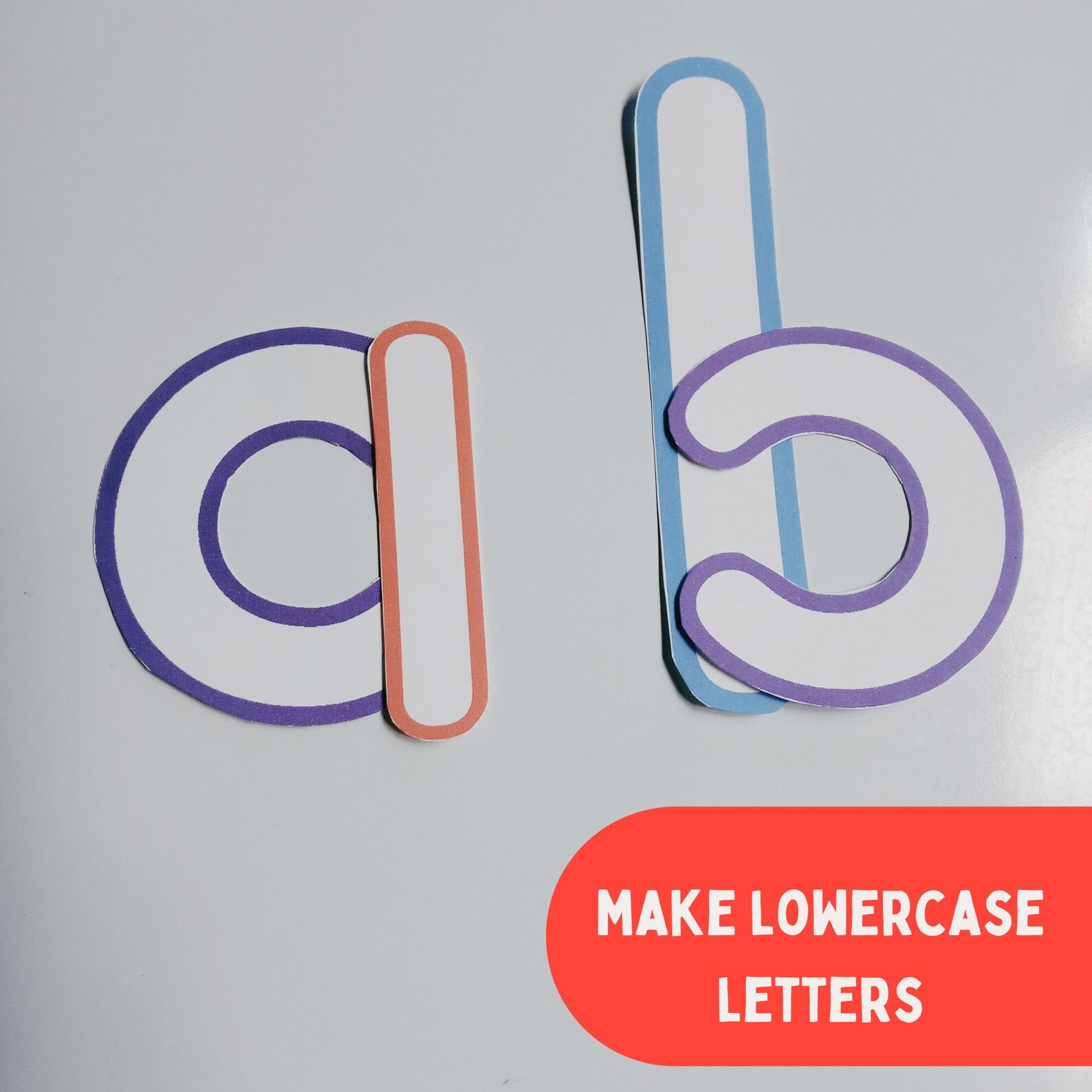 Alphabet Letter Builder for Preschool/kindergarten- Create Uppercase ...