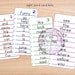 Pre Primer Dolch Printable Flashcards With Sentences for Homeschool and ...