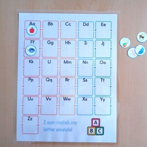 Beginning Letter Sound Game, Cards, and Uppercase to Lowercase Matching ...
