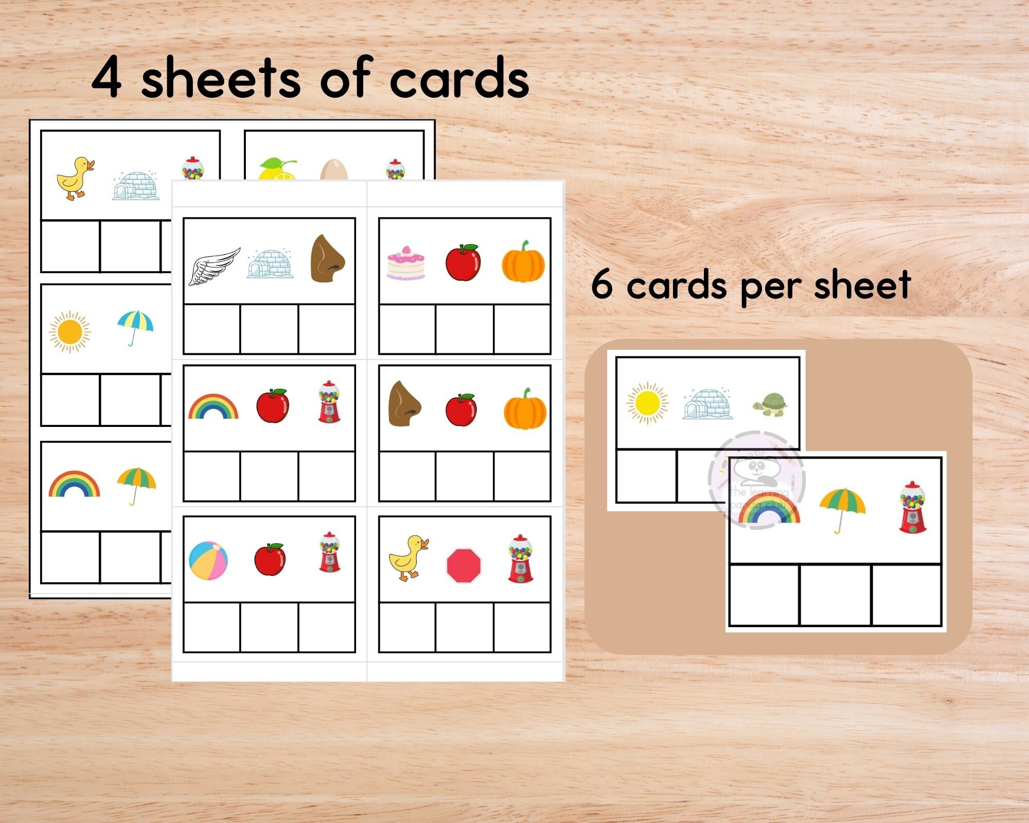 CVC Letter Sound Puzzle-printable Matching Game- Learning to Read ...