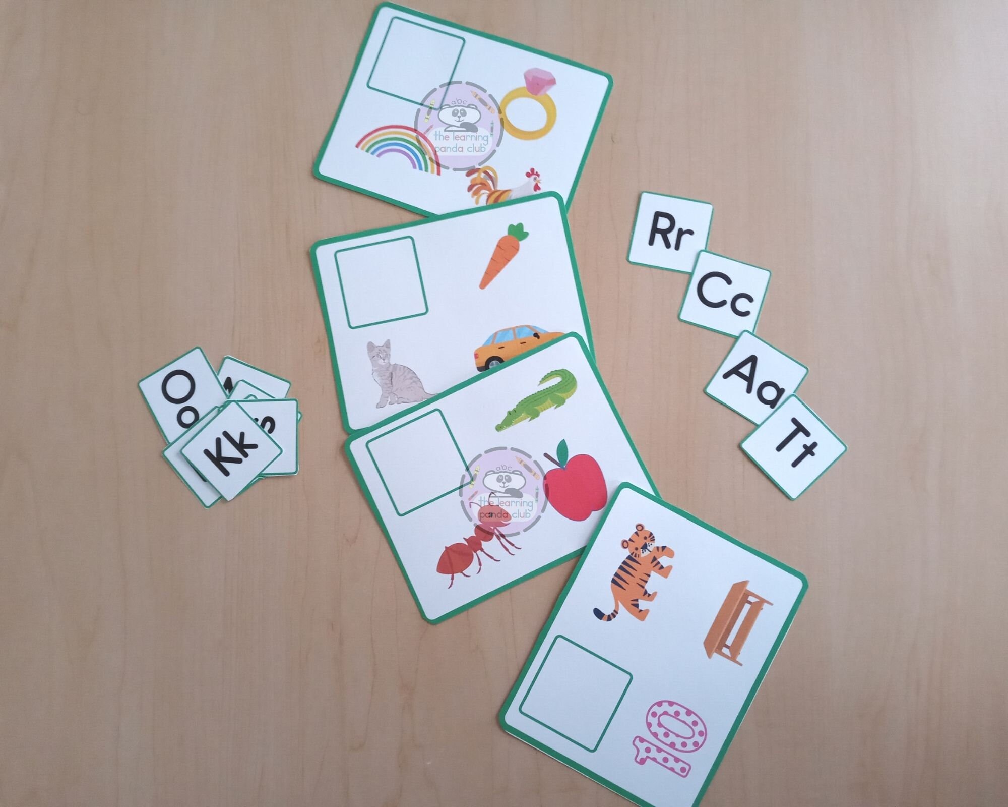 Beginning Letter Sound and Matching Cards Printable- for Preschool and ...