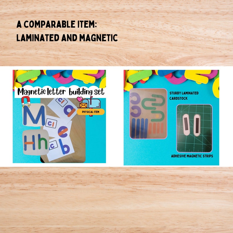 Alphabet Letter Builder for Preschool/kindergarten Create Uppercase ...