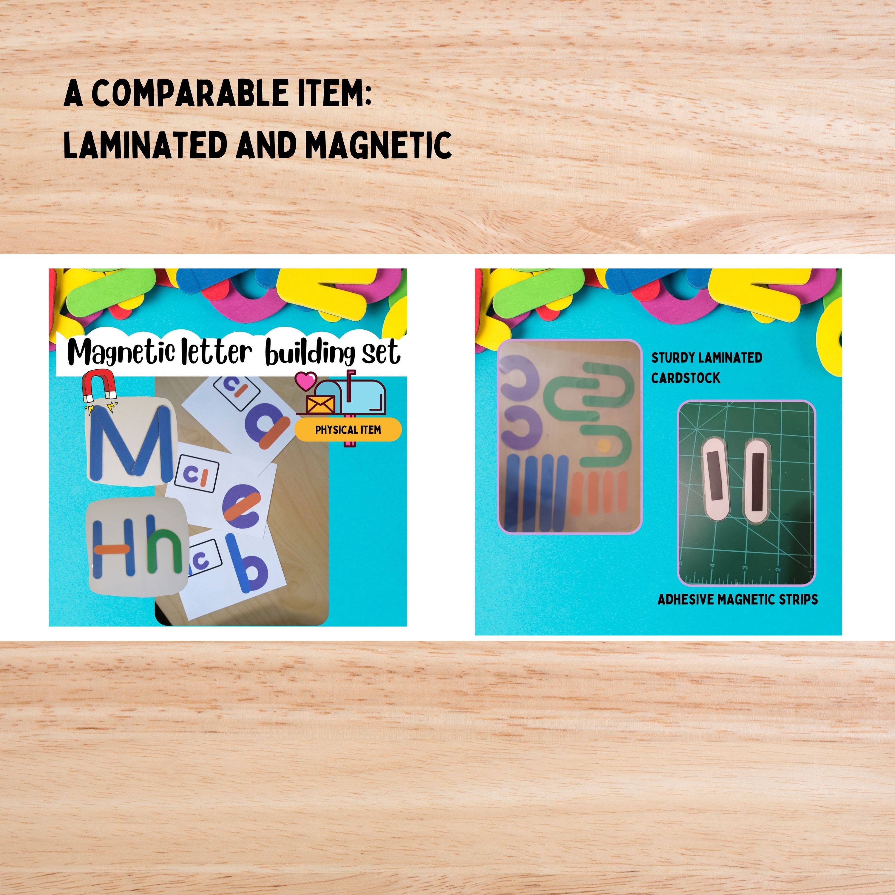 Alphabet Letter Builder for Preschool/kindergarten Create Uppercase ...