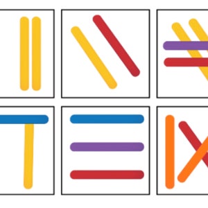 Printable Popsicle Stick Pattern Cards for Toddler, Preschool ...