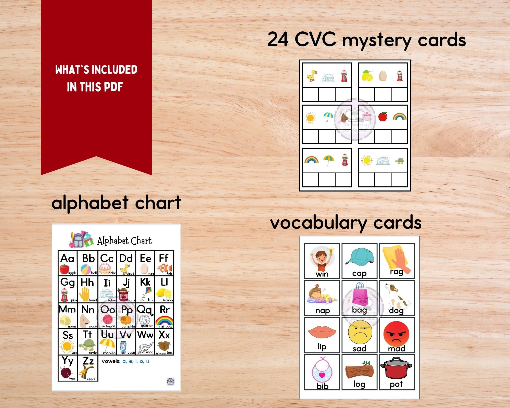 CVC Letter Sound Puzzle-printable Matching Game- Learning to Read ...