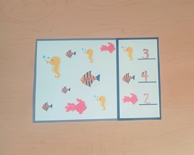 I Spy Counting Cards Printable for Toddlers, Preschool, and ...