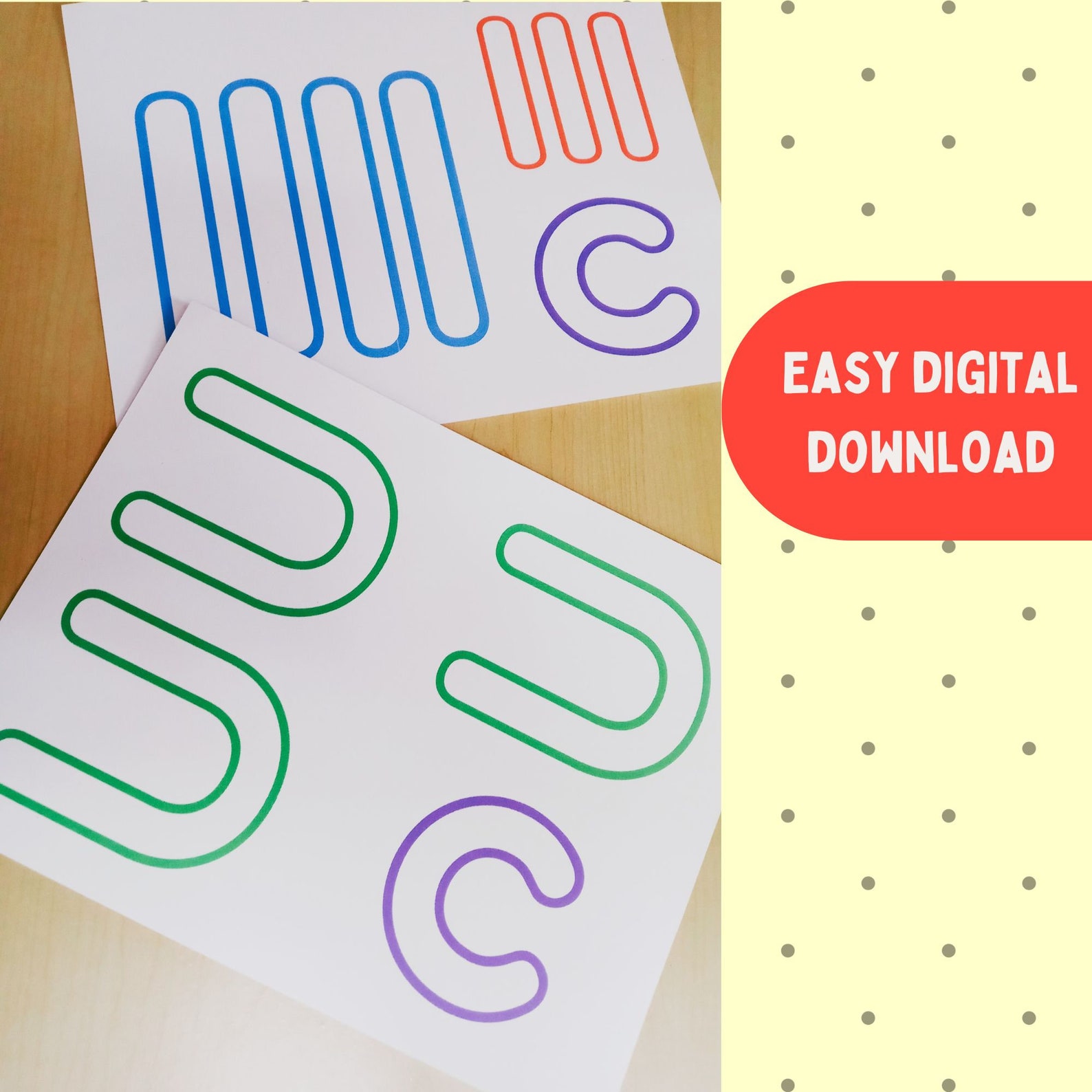 Alphabet Letter Builder for Preschool/kindergarten- Create Uppercase ...