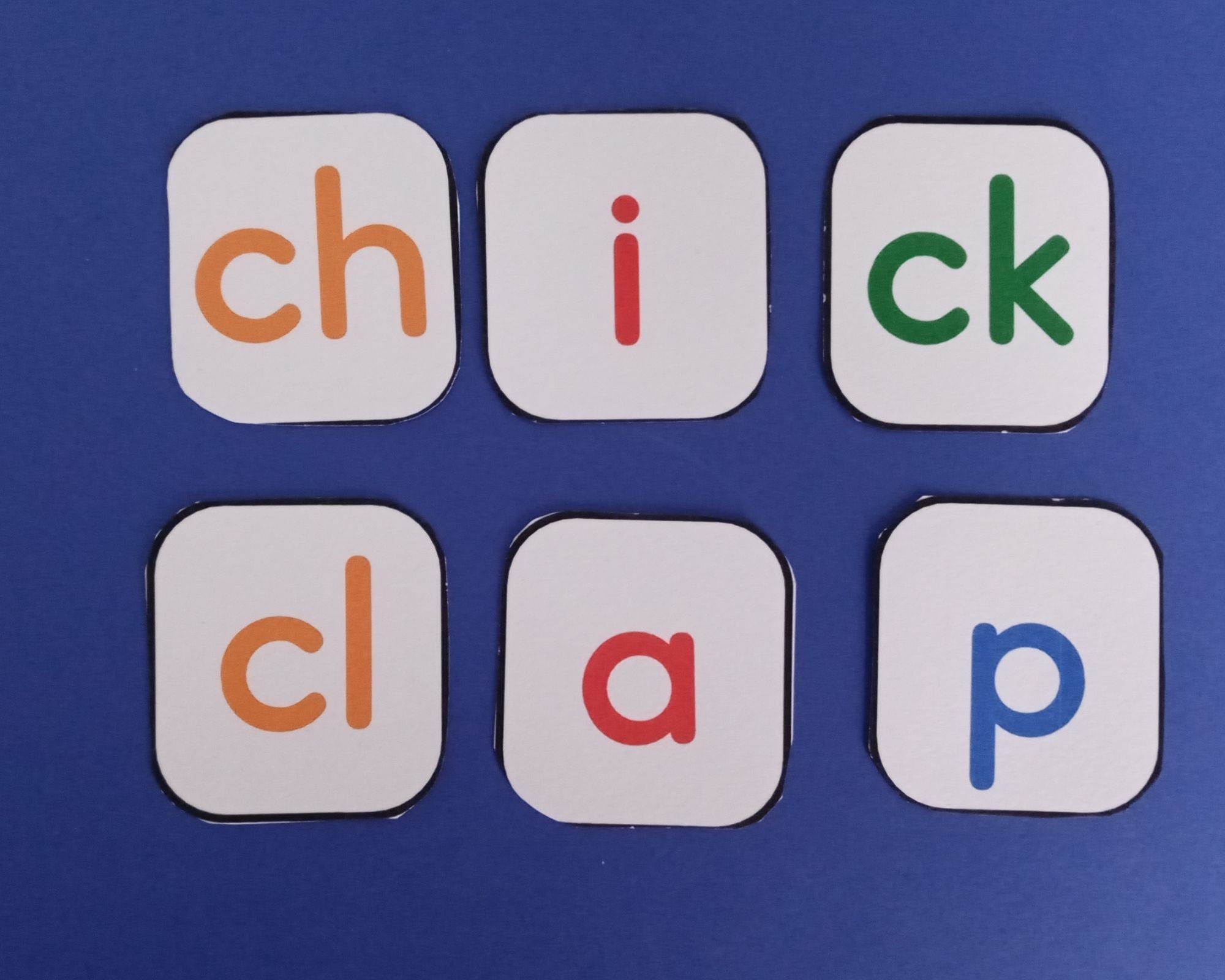 Orthographic Mapping Printable-blends and Digraphs for Kindergarten ...