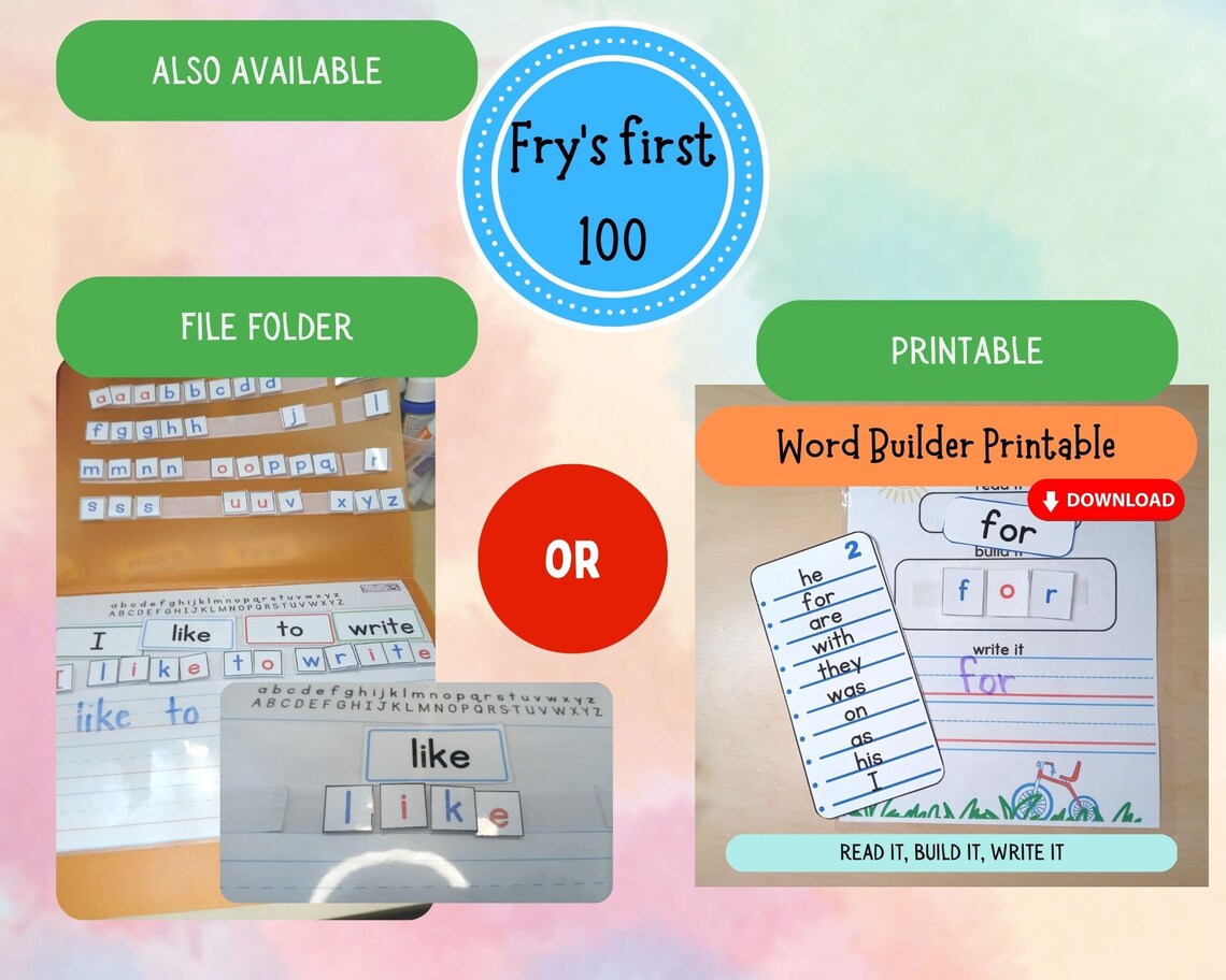 Pre Primer Dolch Printable Flashcards With Sentences for Homeschool and ...