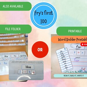 Pre Primer Dolch Printable Flashcards With Sentences for Homeschool and ...
