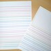 Printable Kid's Handwriting Paper-rainbow Lined Paper for Preschool and ...