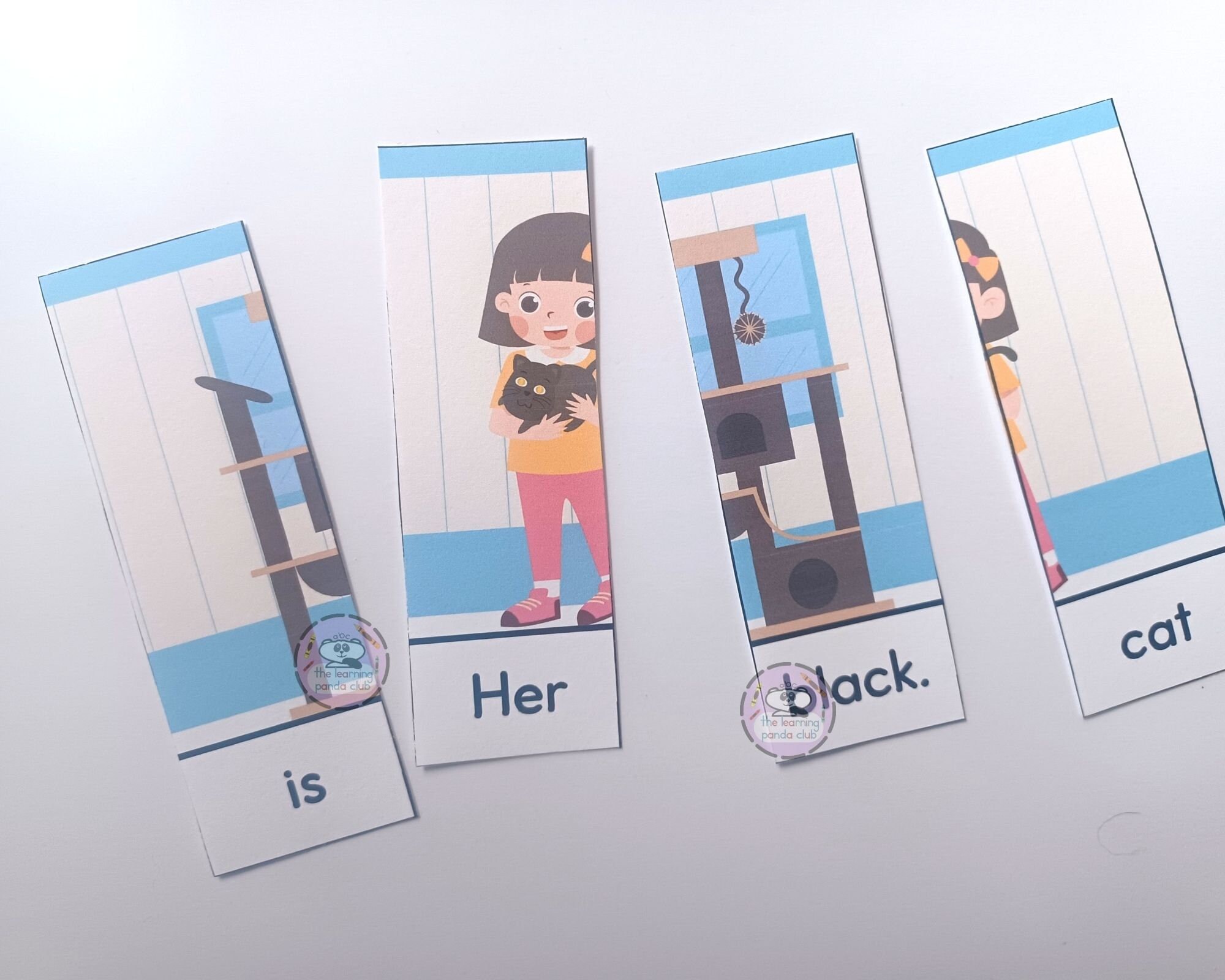 Sentence Building Printable- Sentence Writing Activity Puzzle for ...