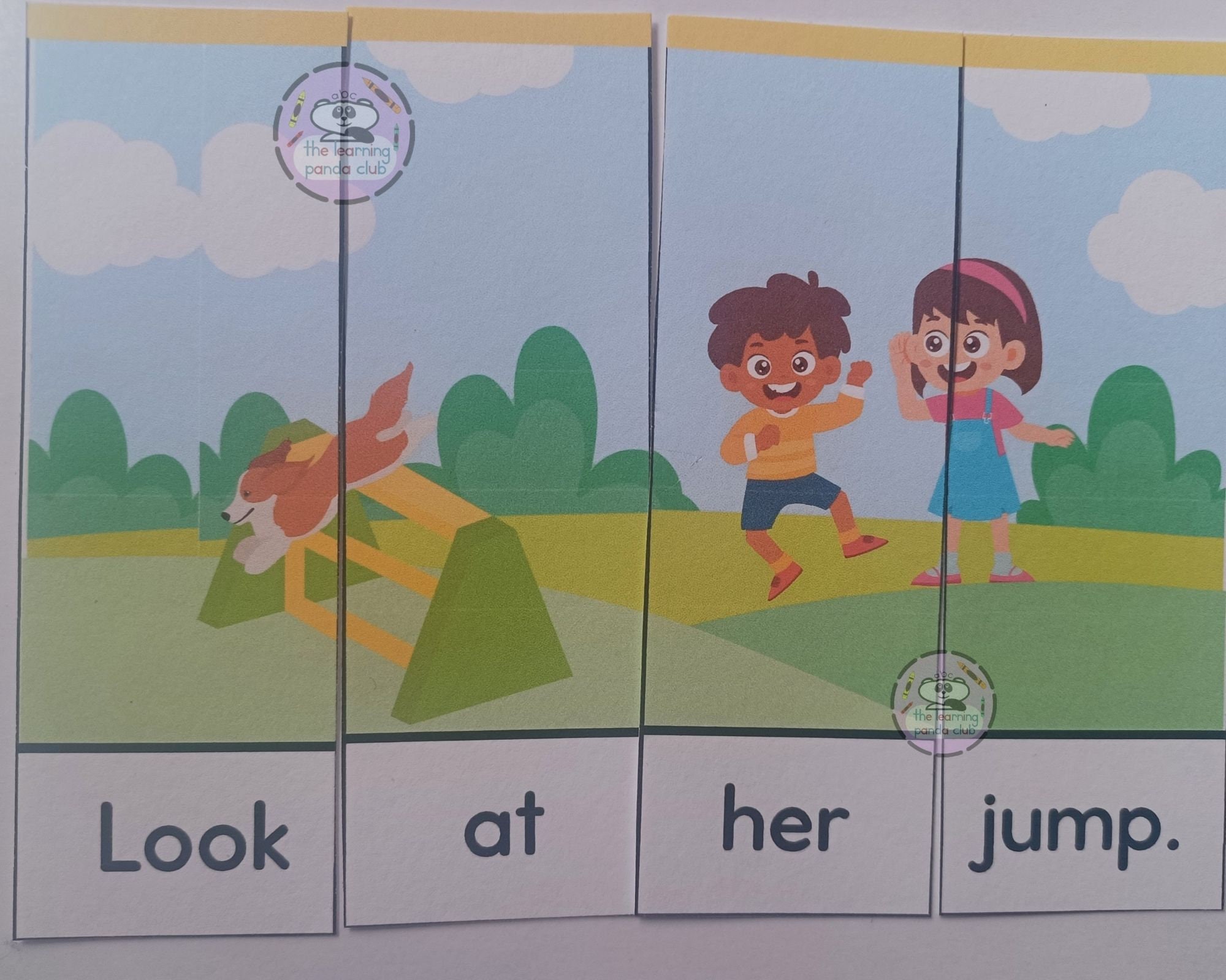 Sentence Building Printable- Sentence Writing Activity Puzzle for ...