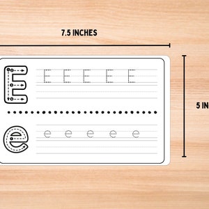 Printable Alphabet Tracing Cards, Uppercase and Lowercase for Toddlers ...