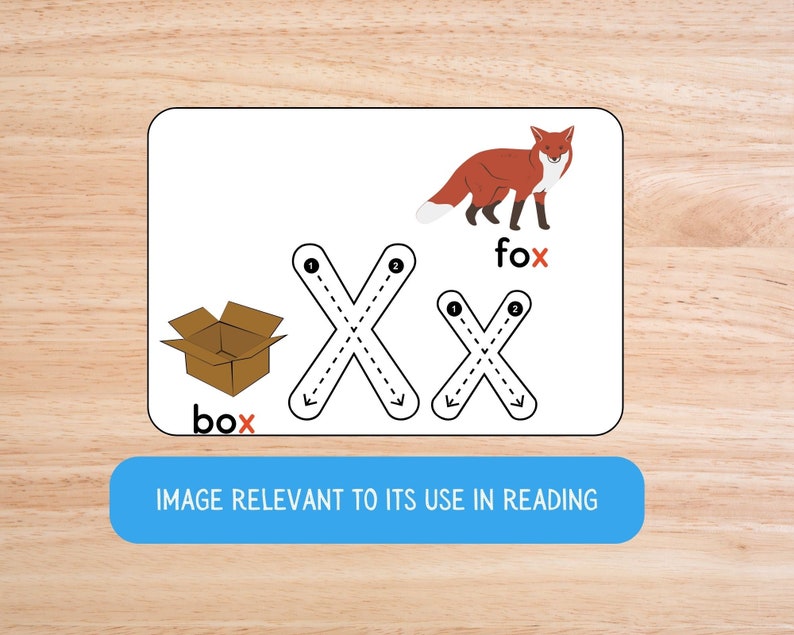 Printable Alphabet Tracing Cards- Letter Formation for Preschool ...