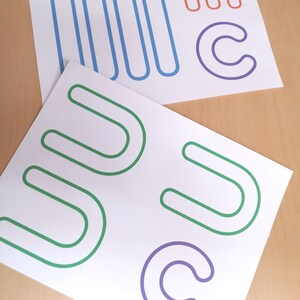 Sensory Alphabet Printables-letter Construction and Playdough Mat for ...