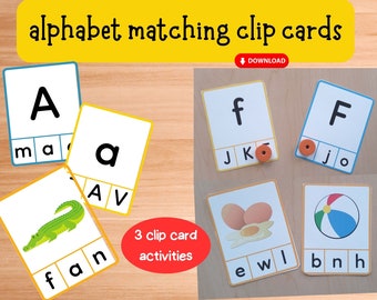 Preschool / Kindergarten Letter Matching - Etsy
