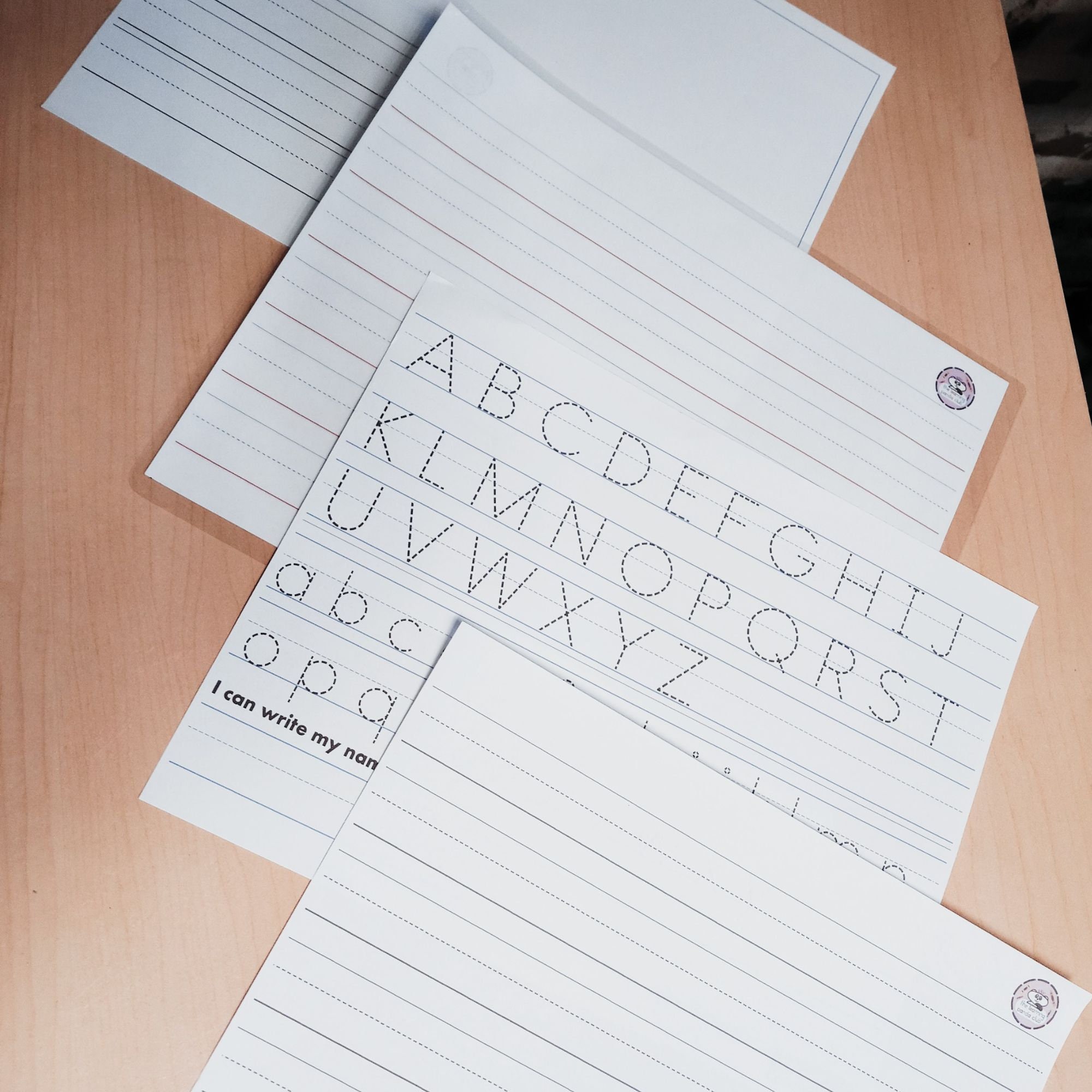 Downloadable Handwriting Paper-preschool and Kindergarten Writing ...