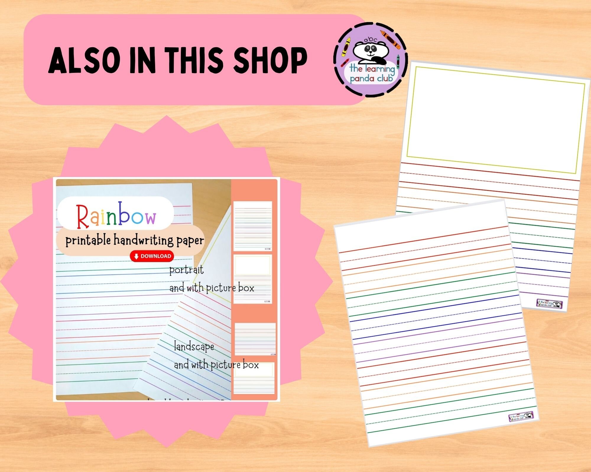 Guided Writing Paper Printable With Alphabet Line- for Preschool ...