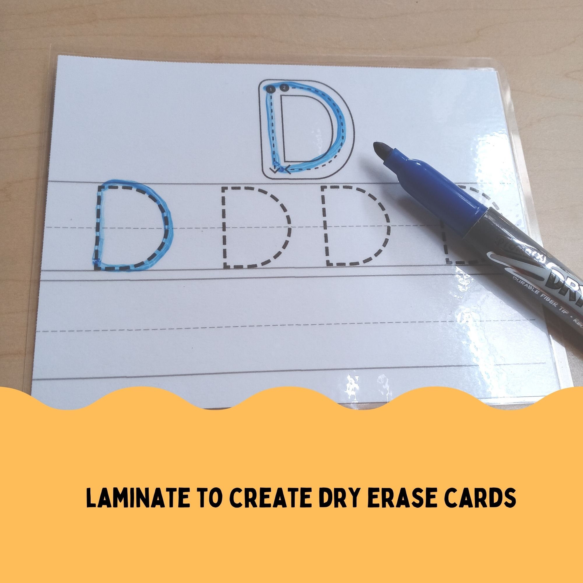 Printable ABC Tracing Flashcards, Letter Formation, Letter Tracing ...