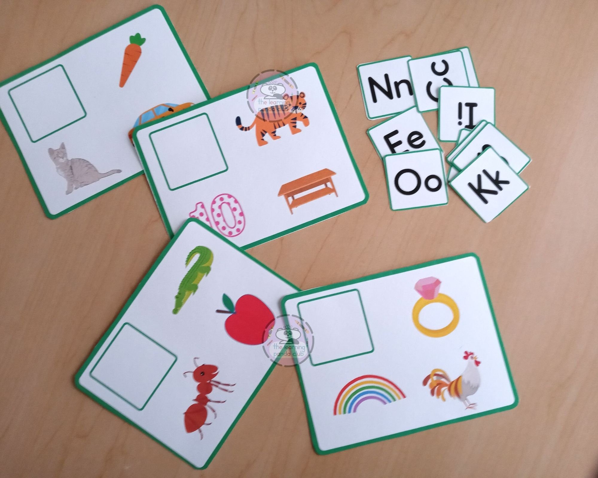 Beginning Letter Sound and Matching Cards Printable- for Preschool and ...