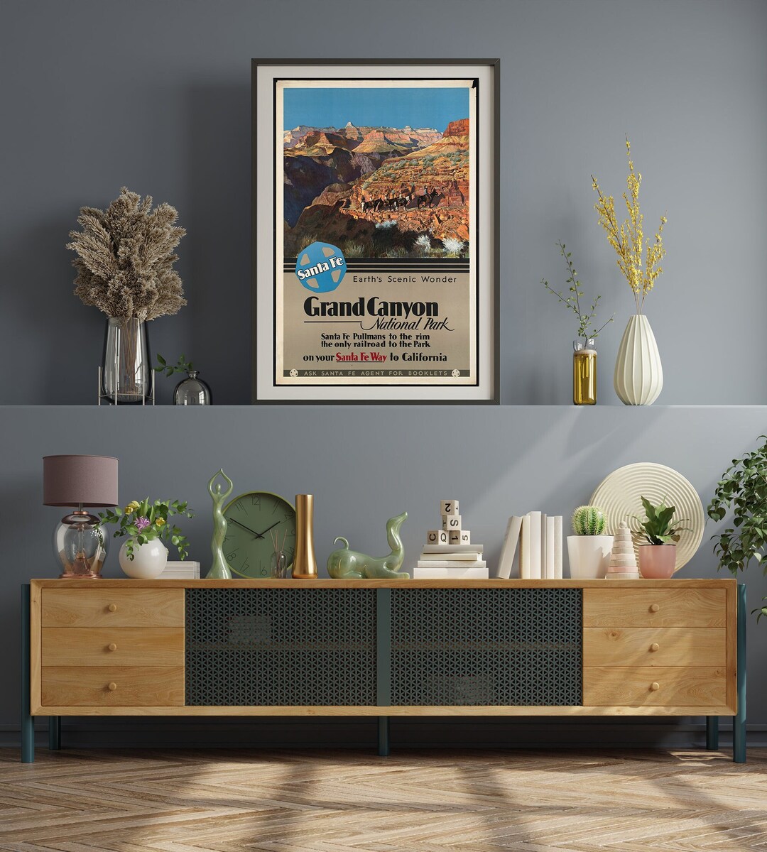 Grand Canyon National Park Travel Poster - Etsy