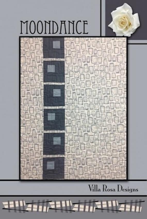 Villa Rosa Moondance Quilt Pattern Card - Etsy