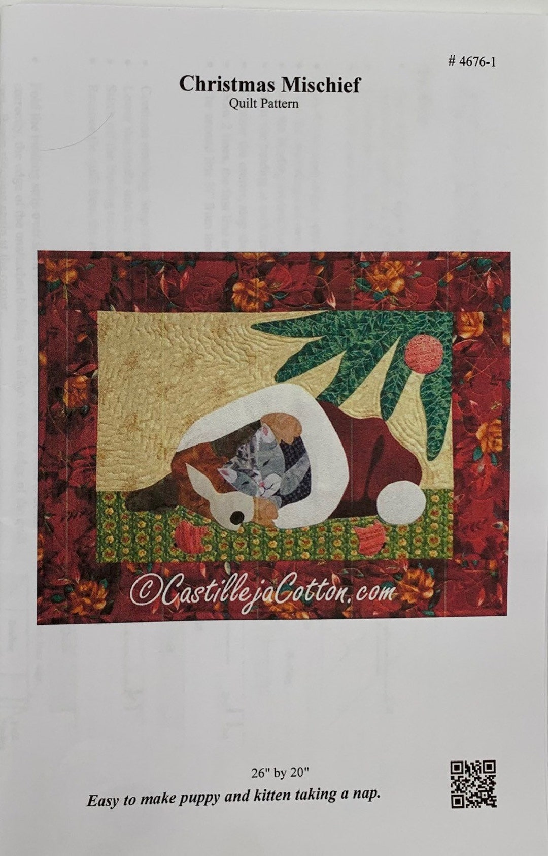Christmas Mischief Quilt Pattern - Etsy