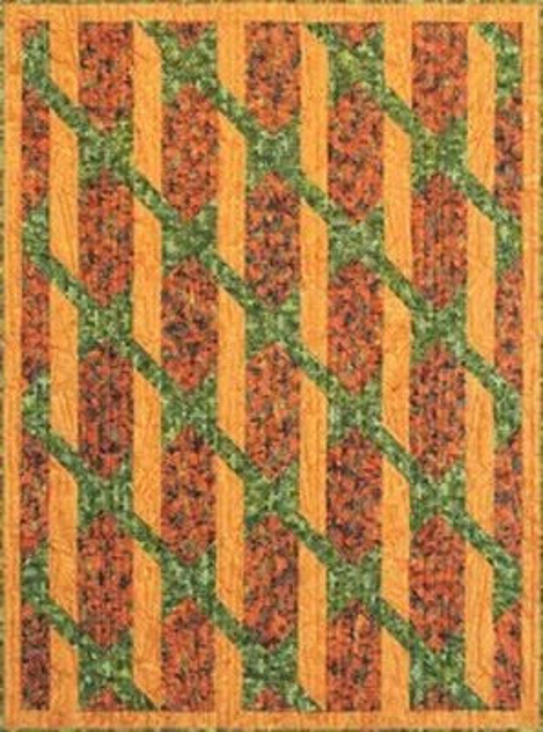 Tropical Tangles Quilt Pattern - Etsy