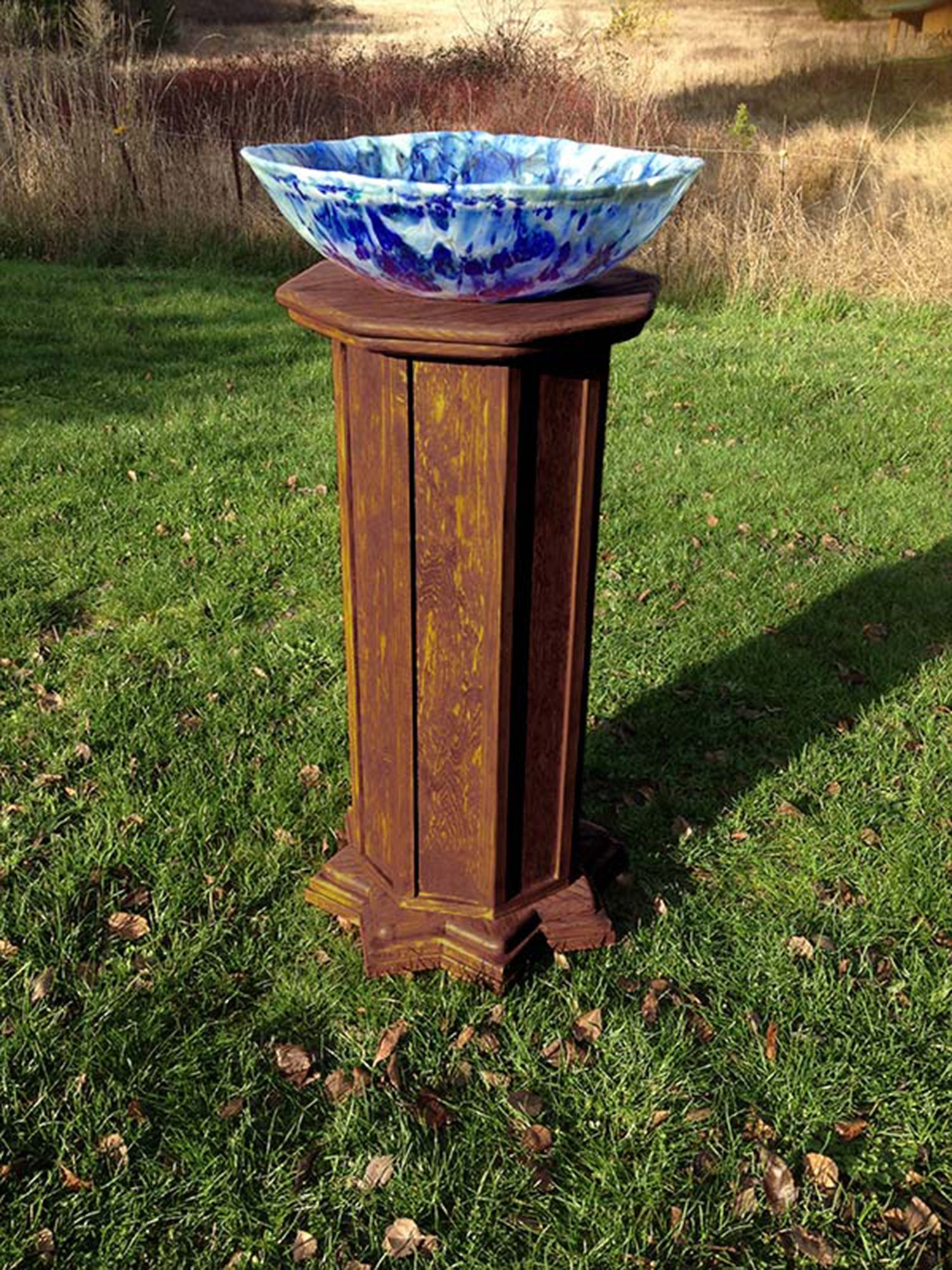 Baptismal Basin Font Aqua Blue Splash Bowl - Etsy