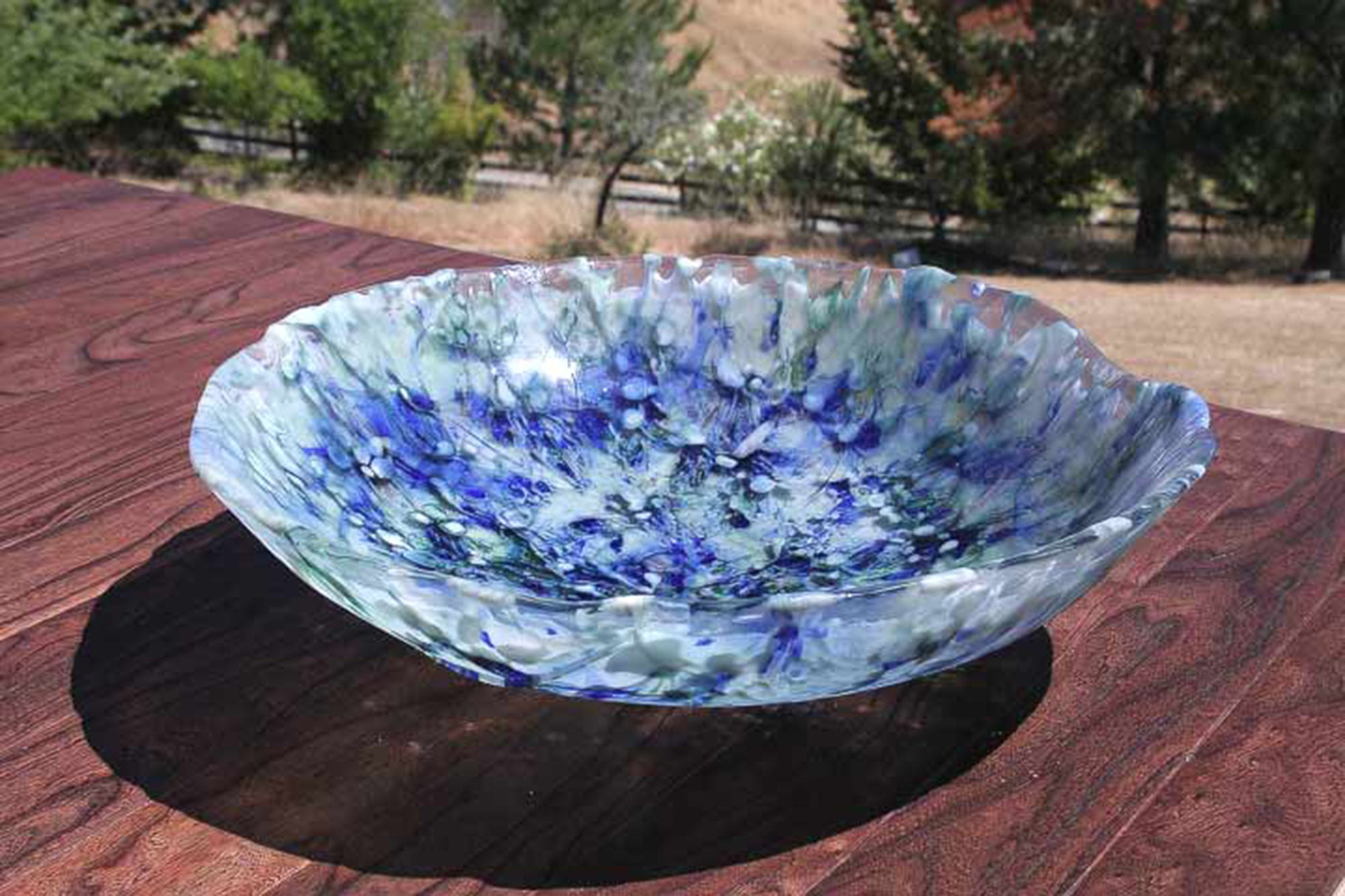 Baptismal Basin Font Aqua Blue Splash Bowl - Etsy