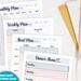 Printable Meal Planner Bundle Monthly Plan Weekly Prep & - Etsy