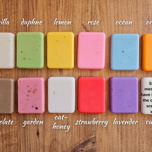 Citrus Bloom Party Soap Favors | Lemon Themed Handcrafted Soaps ...