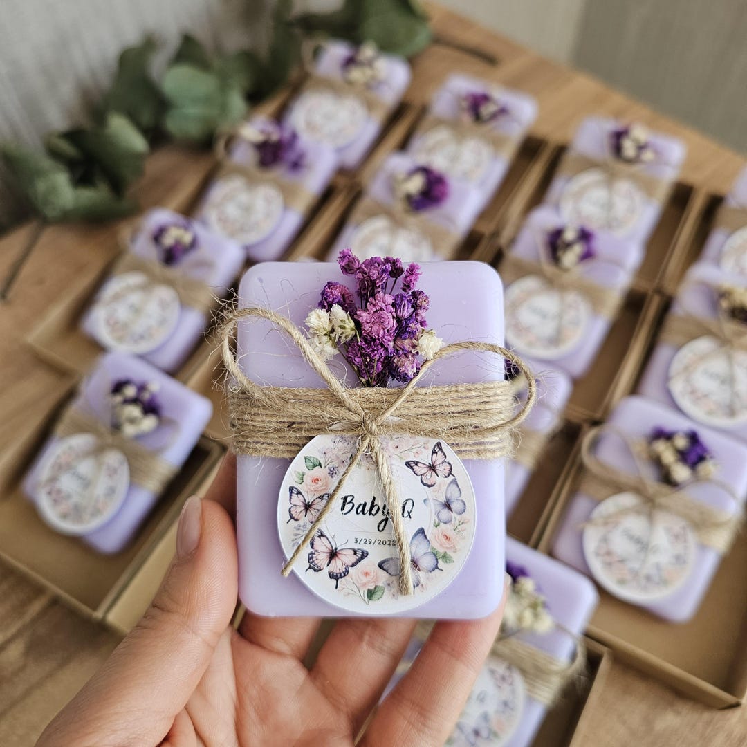 Butterfly Soap Favors | Custom Party Soaps | Baby Shower Favors ...