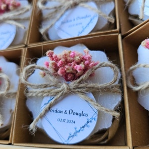 Elegant Floral Mini Soaps - Personalized Mini Soap Favors - Custom ...