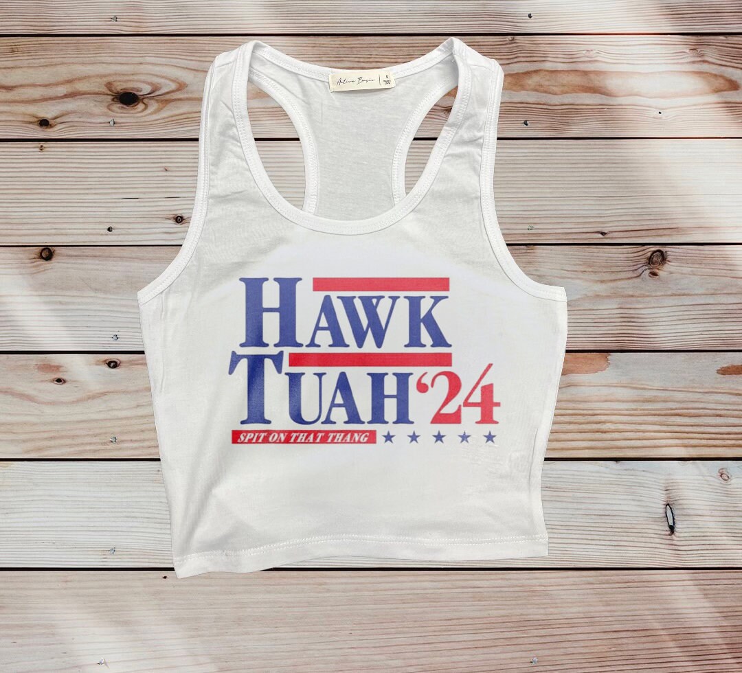 Hawk Tuah Cropped Tank Top - Etsy