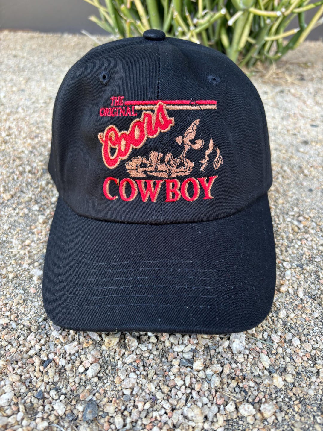Coors Cowboy Embroidered Dad Hat - Etsy