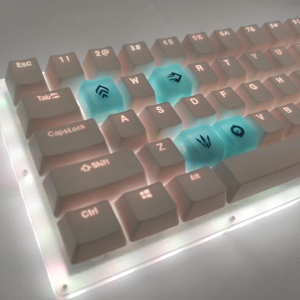 Valorant Jett Keycaps - Etsy