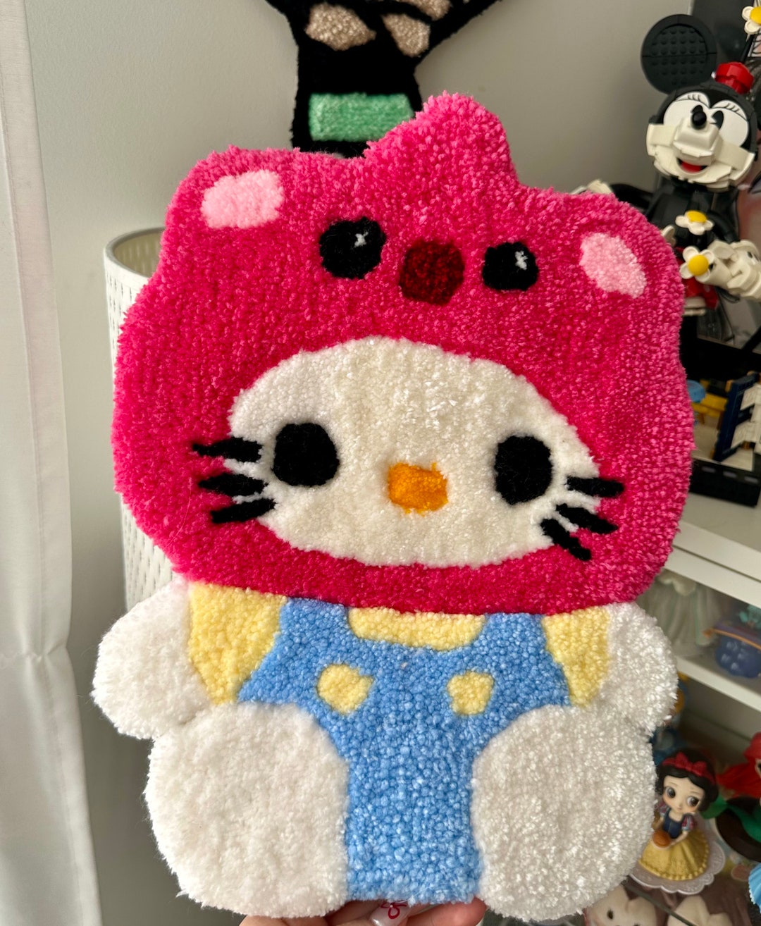 Hello Kitty Loopy Kitty Tufting Wall Decoration Cute Hanging Gift - Etsy