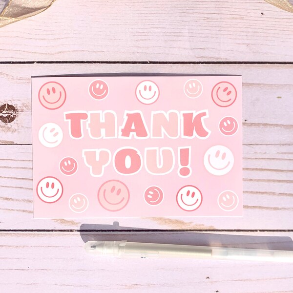 Cute Thank You Cards - Etsy