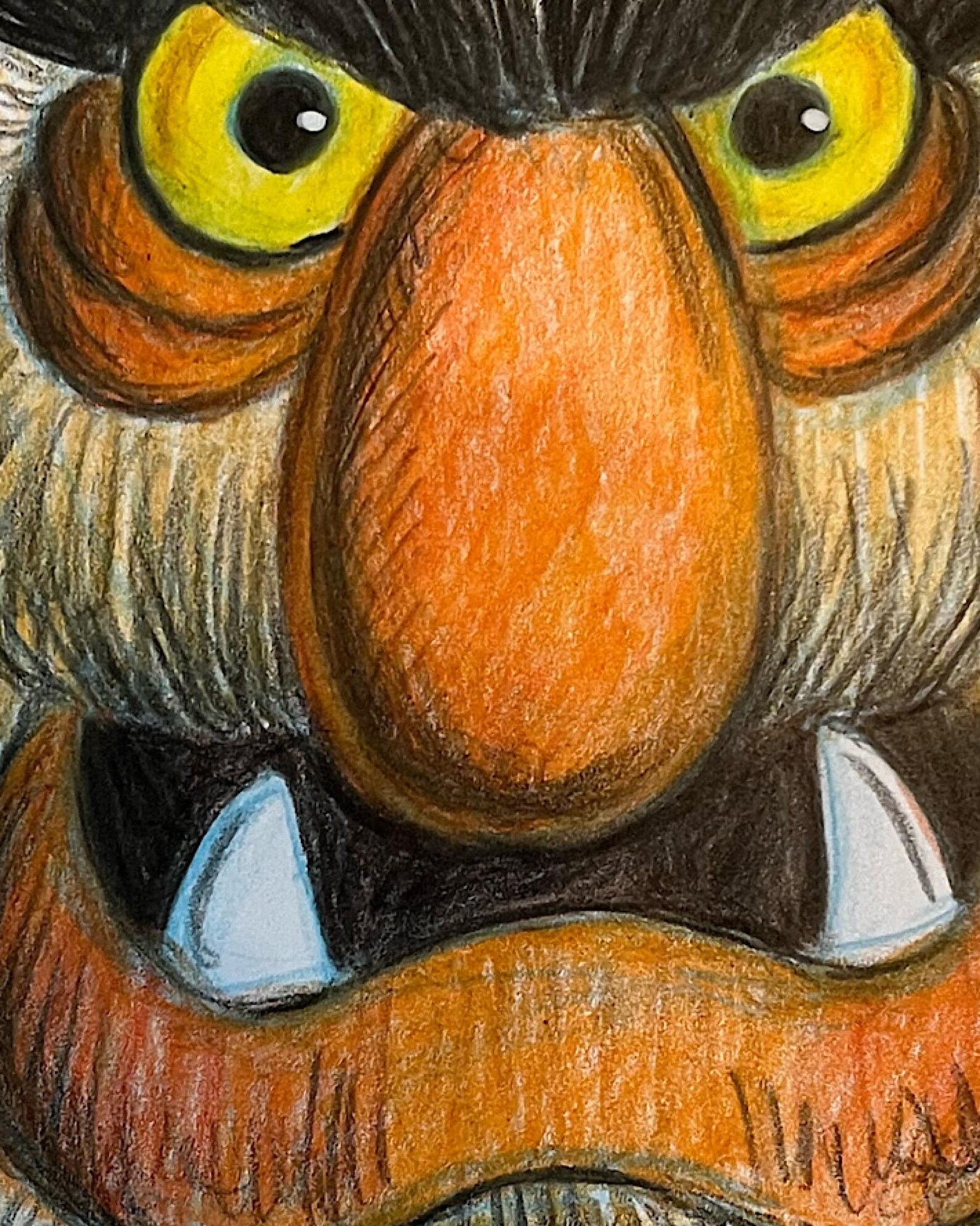 Sweetums Original Color Pencil Drawing - Etsy