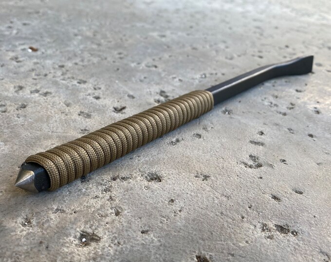 Tactical Pry Bar, Breaching Pick, Breaching Tool, 12.5in. GLASS BREAKER ...