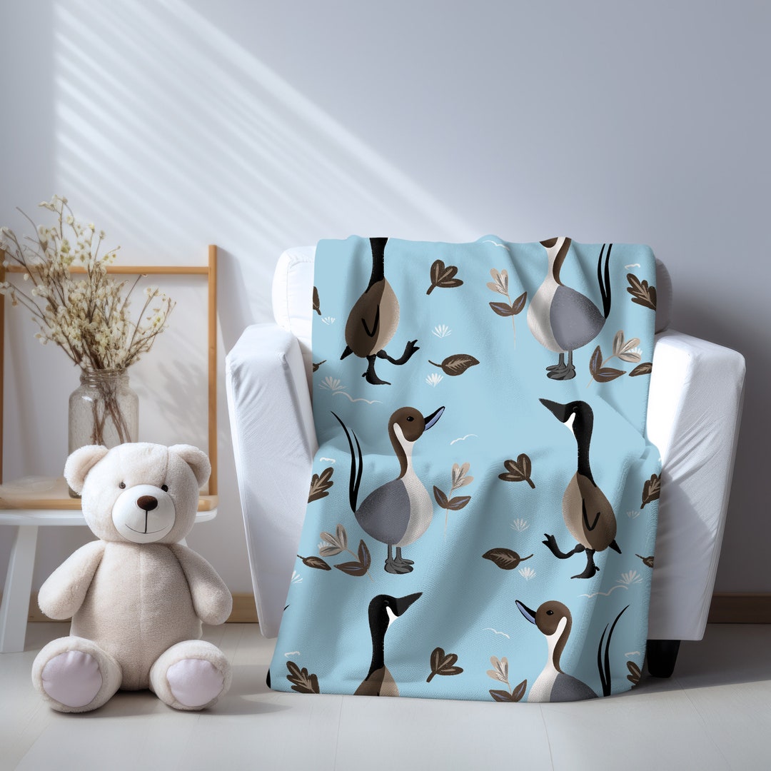 Duck Blanket Blue - Etsy